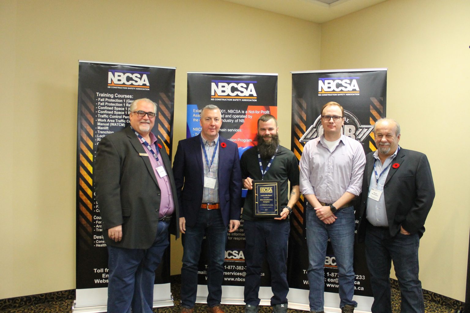 Safety Award Recipients – NBCSA