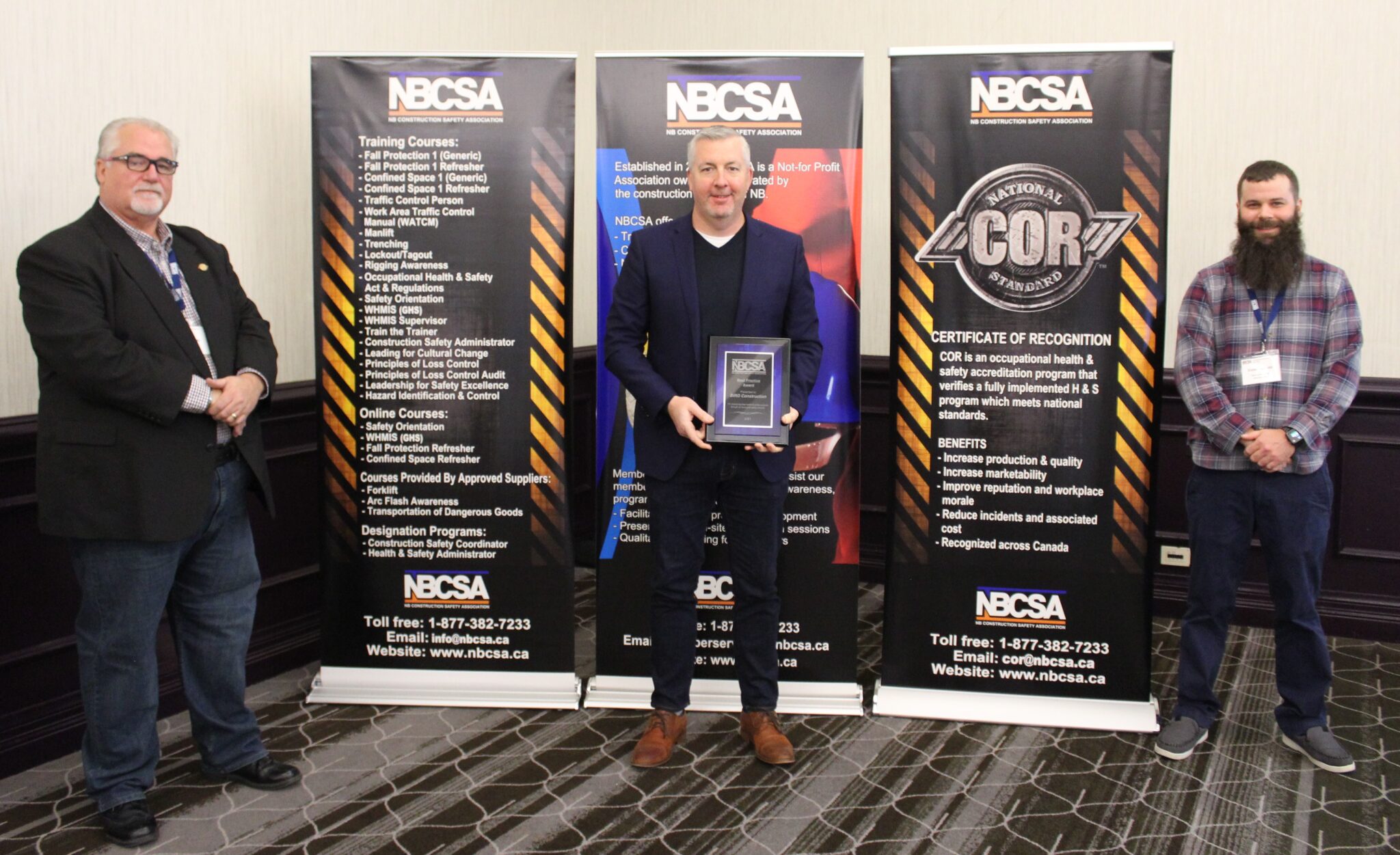 Safety Award Recipients – NBCSA