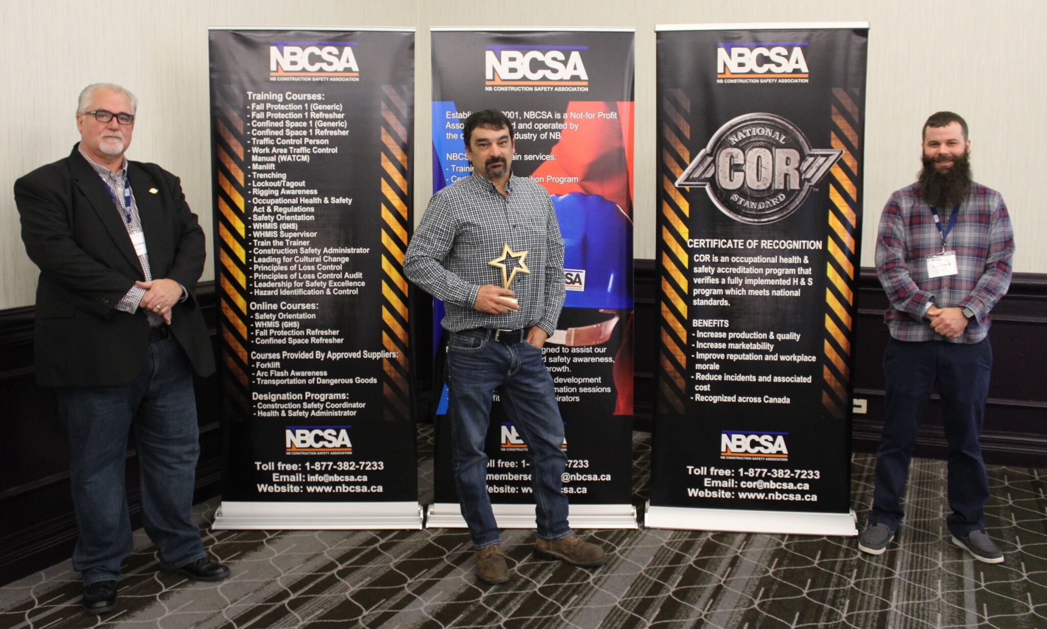 Safety Award Recipients – NBCSA