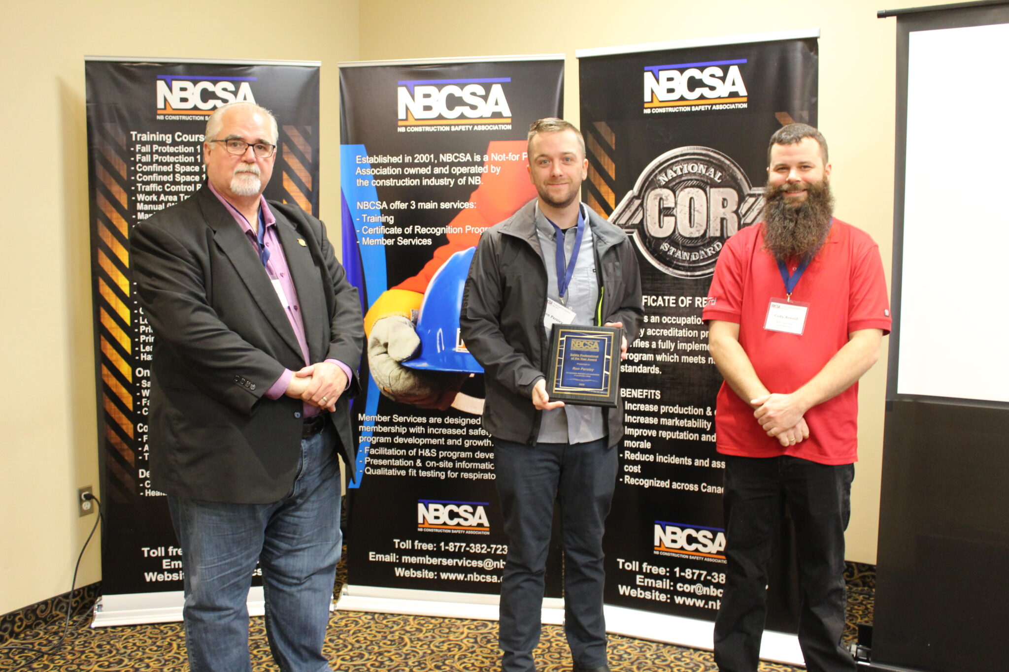 Safety Award Recipients – NBCSA