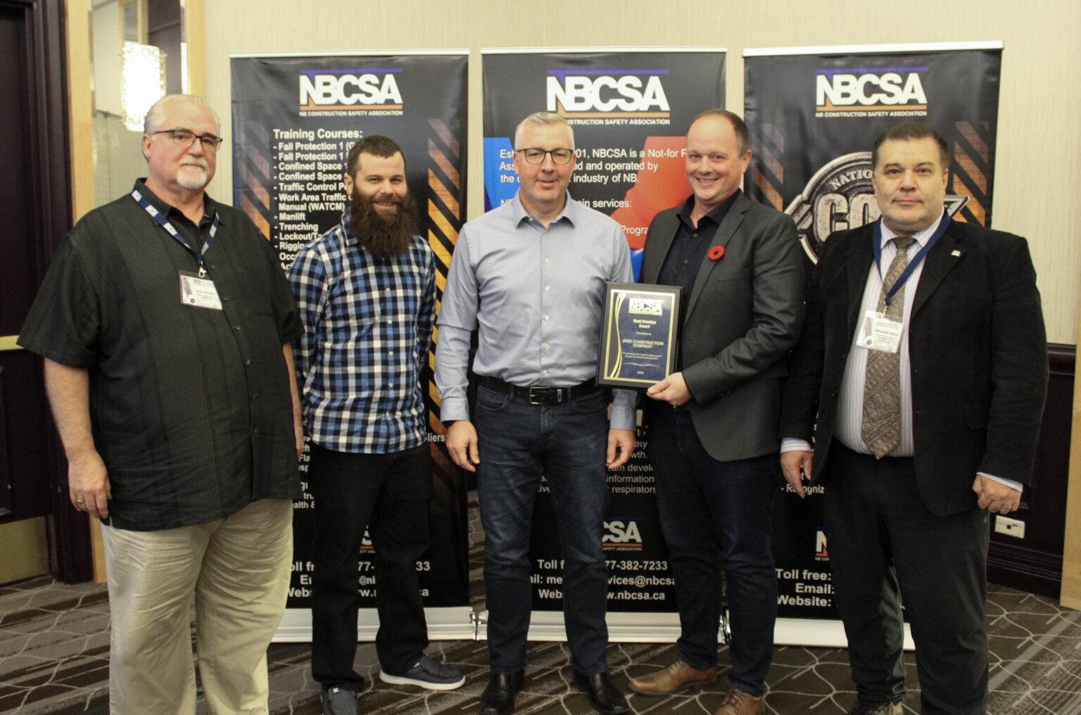 Safety Award Recipients – NBCSA